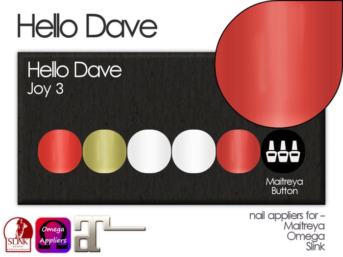 Second Life Marketplace - Hello Dave - Nail Appliers - Joy 3