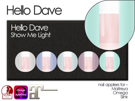 Second Life Marketplace - Hello Dave - Nail Appliers - Show Me Light
