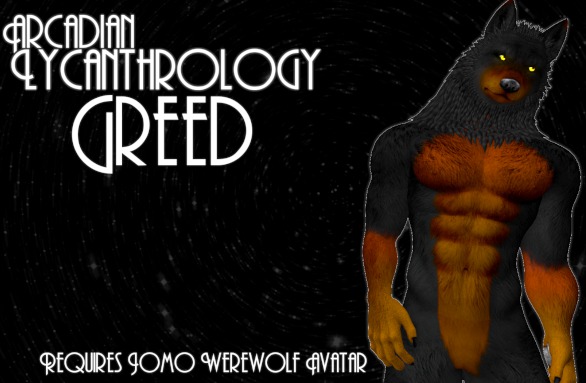 Second Life Marketplace - ARS JOMO Wolf Applier: Greed