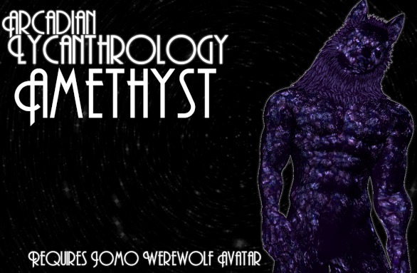 Second Life Marketplace - ARS JOMO Wolf Applier: Amethyst