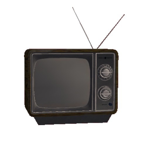 Second Life Marketplace - H.O.W. Old Tube Television, Full Perm Mesh