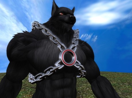 Second Life Marketplace - 1st Act Werewolf Heavy Chain Harness (spine)