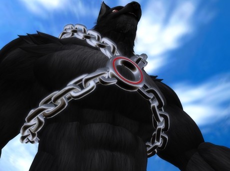 Second Life Marketplace - 1st Act Werewolf Heavy Chain Harness (spine)