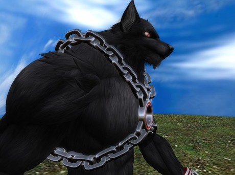 Second Life Marketplace - 1st Act Werewolf Heavy Chain Harness (spine)