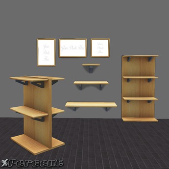 Second Life Marketplace - % Simple Store Setup (light) *MESH*