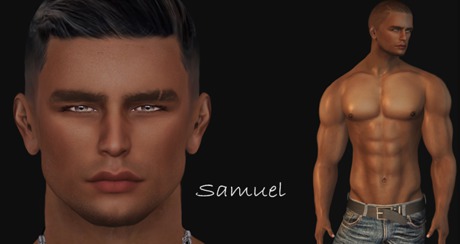 Second Life Marketplace - SAMUEL - MALE - SKIN - TONE 9 AND 10