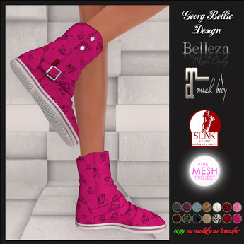 Second Life Marketplace - DEMO Nika Ankle sneaker HUD