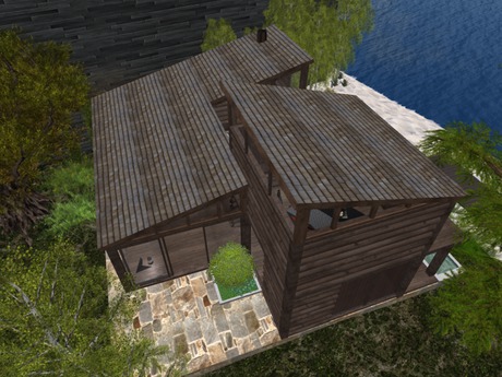 Second Life Marketplace - ASPEN ATRIUM modern Mesh House