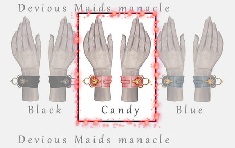 Second Life Marketplace - Devious Maids - Manacle - Candy