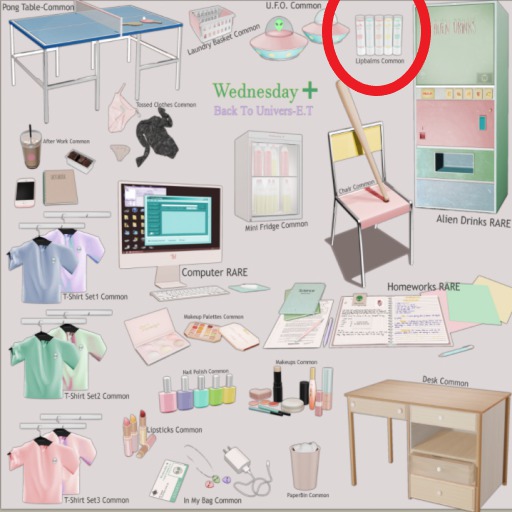 Second Life Marketplace - Wednesday[+] ~ Back To Univers-E.T ~ LipBalm ...