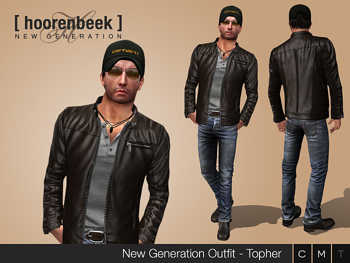 Second Life Marketplace - Complete Outfit - Topher - Signature, Belleza ...