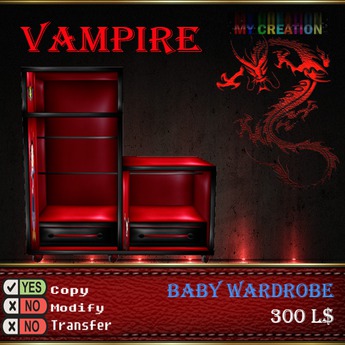 Second Life Marketplace - Vampire Wardrobe Baby