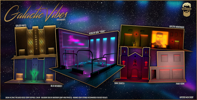 Second Life Marketplace - [Box] Blue Residency - Galactic Vibes - The ...