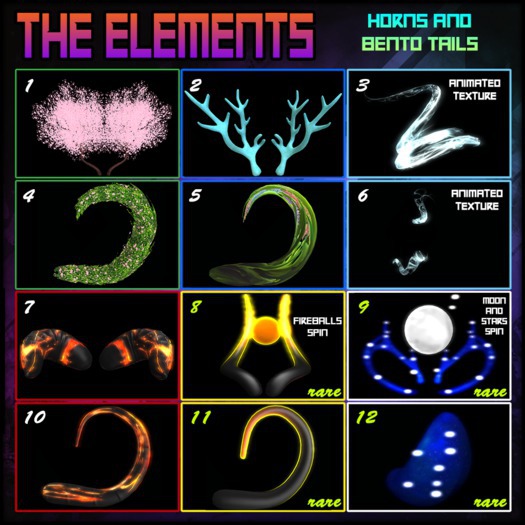 Second Life Marketplace - {C} The Elements - Earth Tail {4}