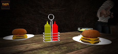 Second Life Marketplace - ..::Tasty::.. Urban Backyard Picnic (p)
