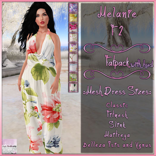 Second Life Marketplace - Melanie Dress With Hud F2