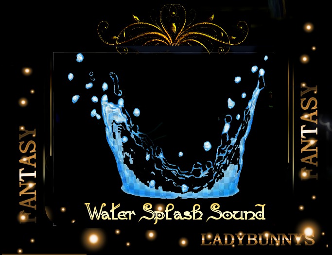 Second Life Marketplace - Bunny's Sounds-Splash Sound Clips {full perm ...
