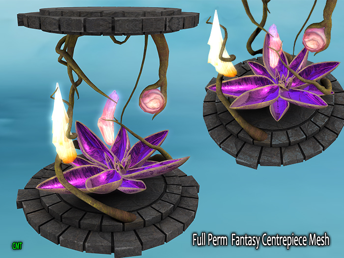 Second Life Marketplace - Full Perm Beautiful Fantasy Centrepiece Mesh