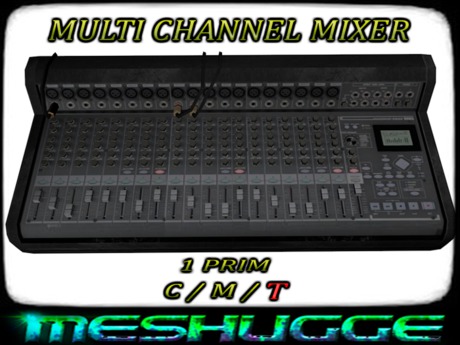 Second Life Marketplace - [GG] Multi Channel Mixer Boxed