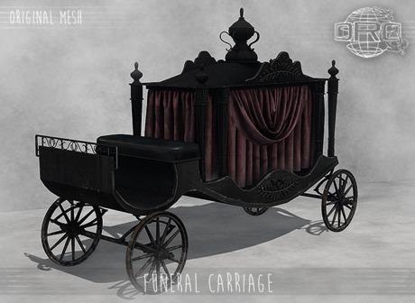 Second Life Marketplace - -DRD- Funeral Carriage