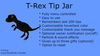 Second Life Marketplace - {Gemini} T-Rex Tip Jar v3.0 (boxed)