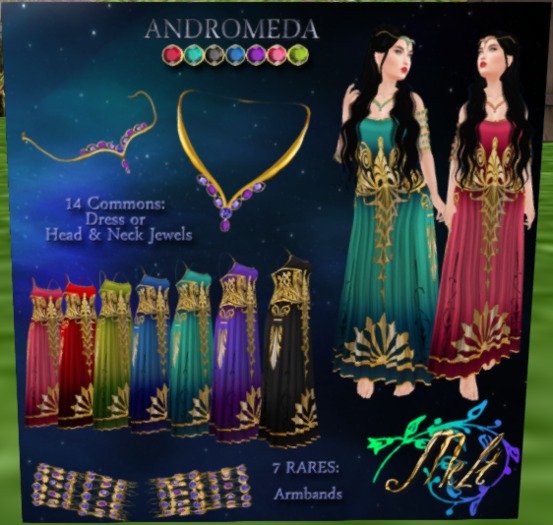 Second Life Marketplace - {Melt} Andromeda Dress Slink Phy RED