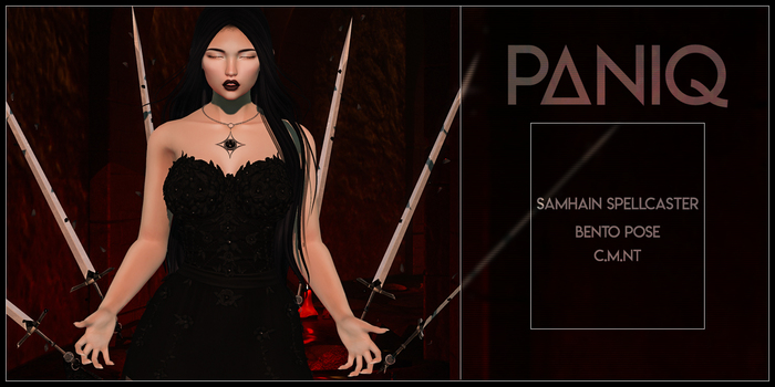Second Life Marketplace - PANIQ - Samhain Spellcaster Pose