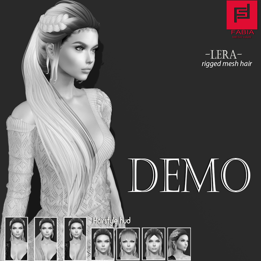 Second Life Marketplace - -FABIA- Mesh Hair DEMO