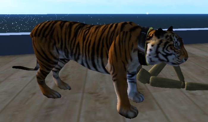 Second Life Marketplace - Pet Tiger (wearable)