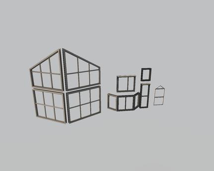 Second Life Marketplace - Window Mega 9 Set Full Perm
