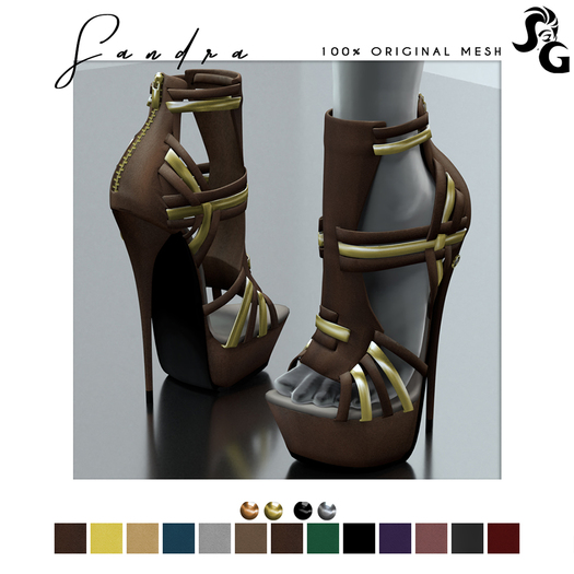 Second Life Marketplace - ::SG:: Sandra shoes Slink