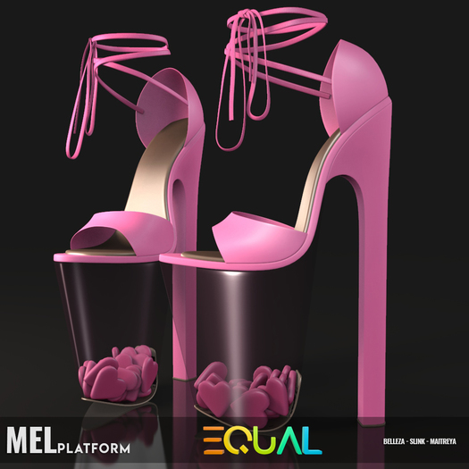Second Life Marketplace - EQUAL - Mel Platforms PINK