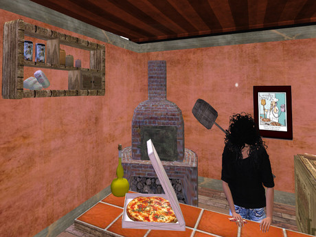 Second Life Marketplace - PIZZERIA (BOX)