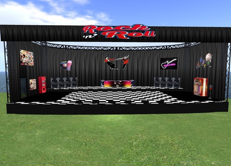 Second Life Marketplace - 50's Performance Stage