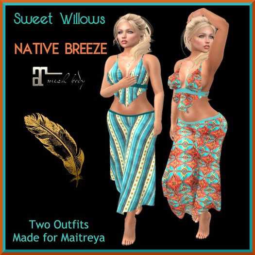 Second Life Marketplace - (SW) Native Breeze Outfits - Maitreya