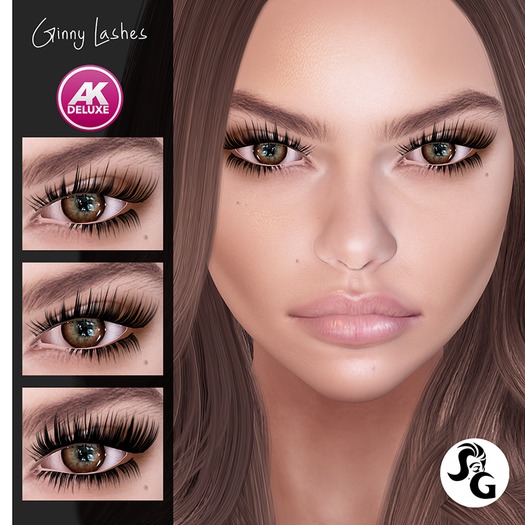 Second Life Marketplace - ::SG:: Ginny Lashes AKERUKA DELUXE