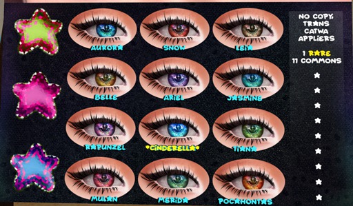Second Life Marketplace - {Demicorn} Princess Eyes - Leia