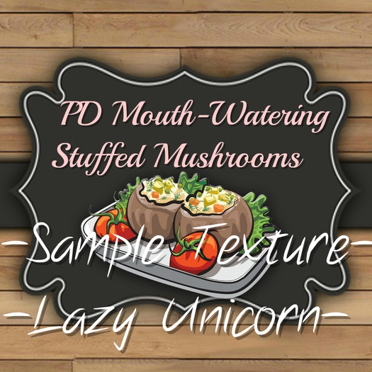 Second Life Marketplace - PD Mouth-Watering Stuffed Mushrooms