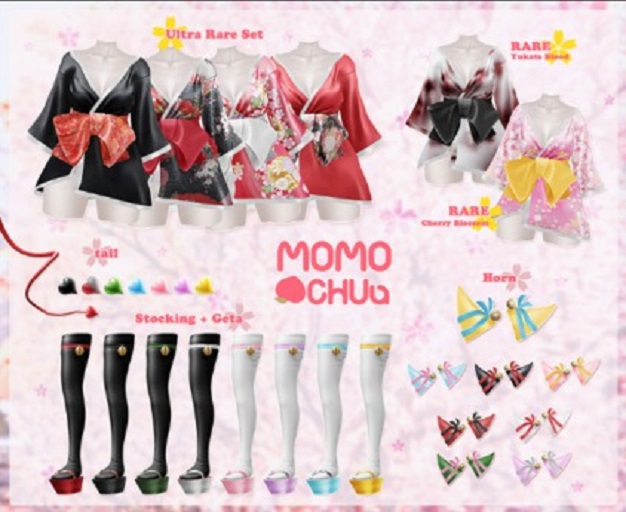 Second Life Marketplace - MOMOCHUU :: Hoshi - Horn - Red [5]