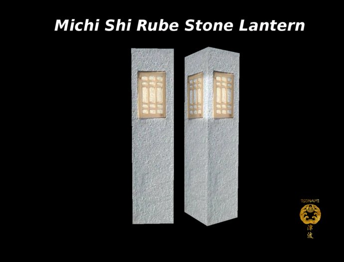 Second Life Marketplace - Michi Shi Rube Stone Lantern Freebie