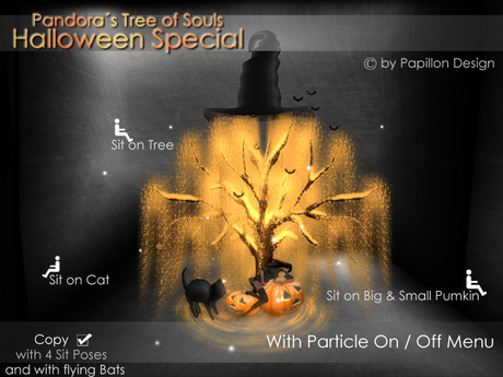Second Life Marketplace - .:: PaPiLLoN Design ::. Pandora's Tree of ...