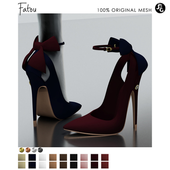 Second Life Marketplace - ::SG:: Fatou Shoes - MAITREYA