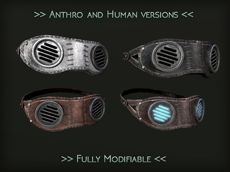 Second Life Marketplace - [P.0.E] - Wayfarer Fantasy Headgear Demo