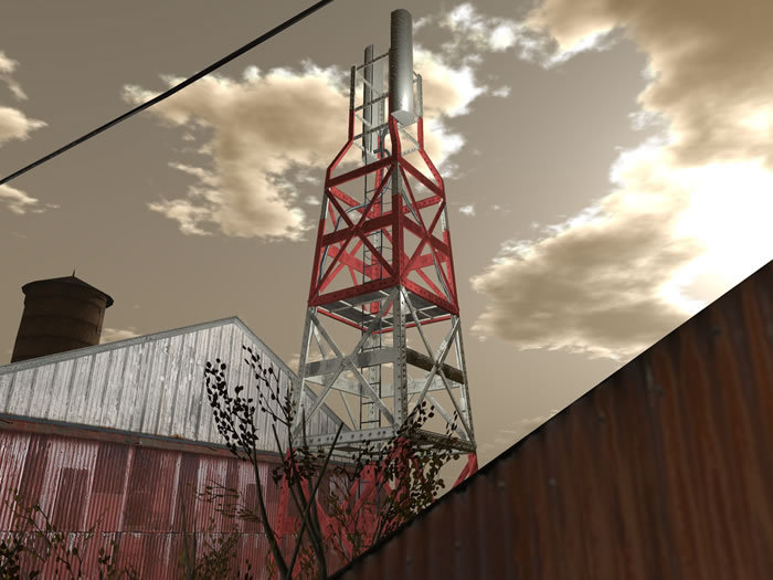 Second Life Marketplace - Radio Tower - HD Textures