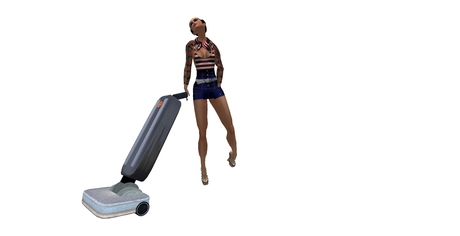 Second Life Marketplace - Hoover Vacuum Cleaner