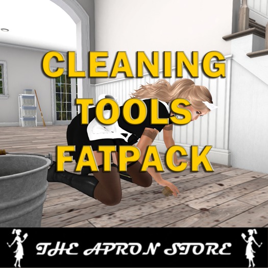 Second Life Marketplace - Household - Cleaning Tools Fatpack