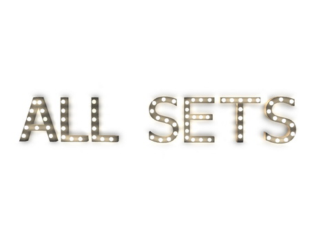 Second Life Marketplace - [Px] "ALL SETS" Illuminated Light Bulbs Sign