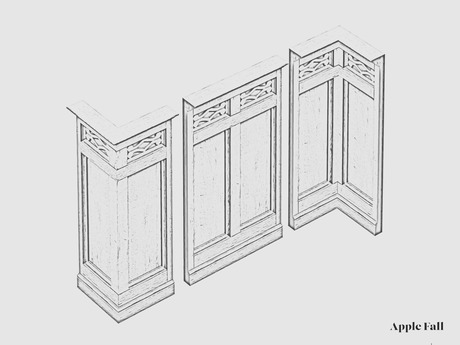 Second Life Marketplace - West Village Maynard Paneling - Oak