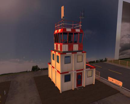 Second Life Marketplace - HeliPort ControlTower