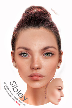 Second Life Marketplace - DeeTaleZ *Appliers* LeLutka Heads 2 "Sibley ...